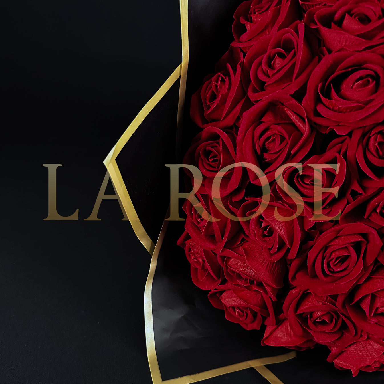 50 Roses Bouquet | Luxury Artificial Rose Bouquet | Beautiful Textile ...